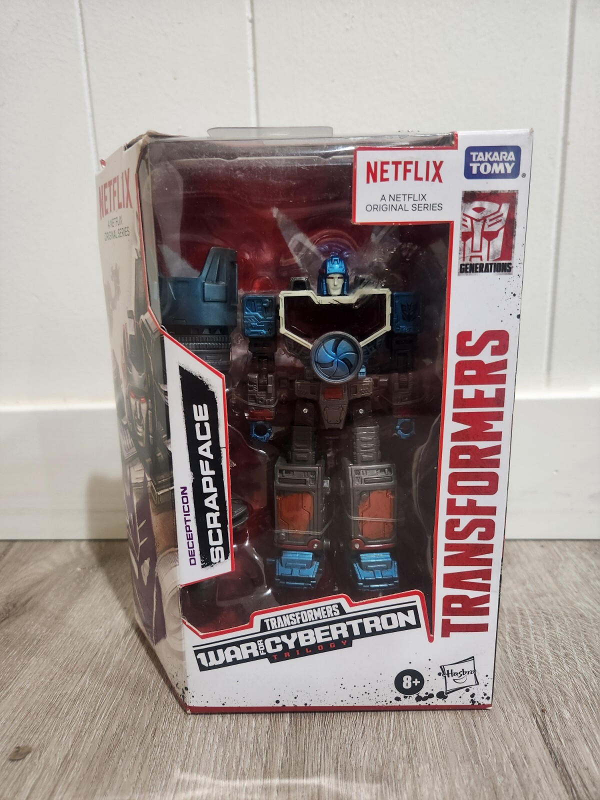 Transformers War for Cybertron Trilogy Netflix Decepticon Scrapface ...