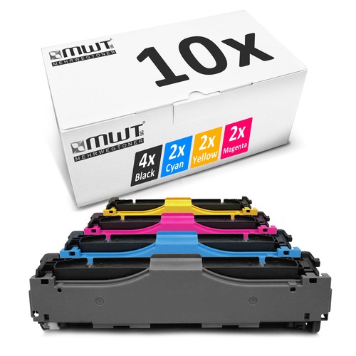 10x Cartridge for Canon i-Sensys LBP-7200-cn MF-8550-cdn MF-8380-cdw ...