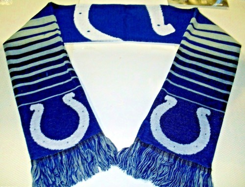 NFL Indianapolis Colts 2014 Big Logo Acrylic Scarf 64" by 7" by FOCO | eBay