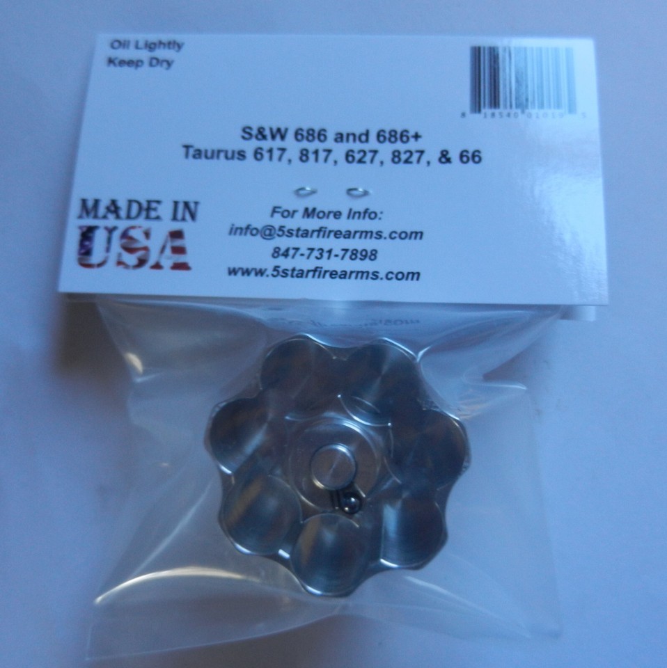 Aluminum Speedloader, Speed Loader; S&W 686+, Taurus 617 627 827 66; L7 ...