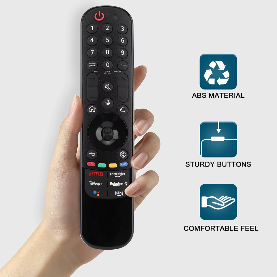 Voice Remote Replacement for Lg Smart Tv, for Magic Remote Mr22Gn with ...