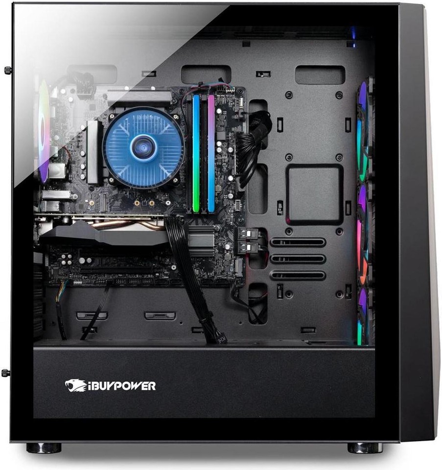 iBUYPOWER TraceMeshA7N46T01 Trace Mesh Ryzen 7 7700 3.8GHz NVIDIA ...
