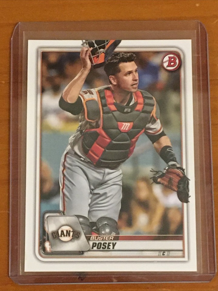 San Francisco Giants Buster Posey Mike Yastrzemski Topps Bowman ...