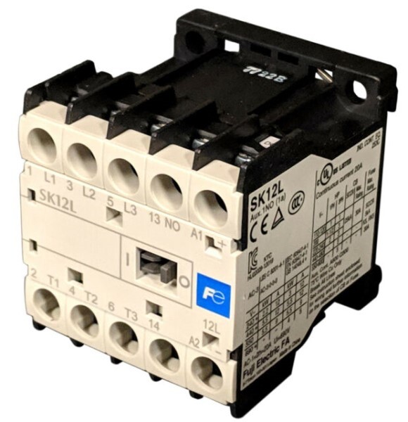 Fuji Electric SK12L-E10 Electromechanical Relay - 24VDC - 12A - SPST-NO ...