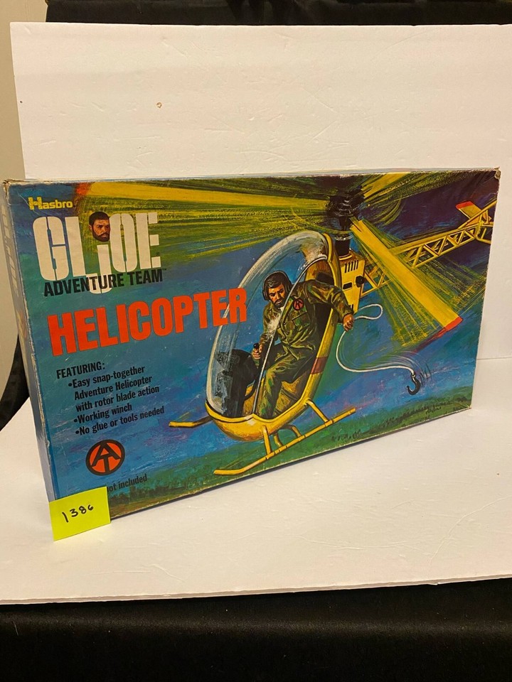 GI JOE HELICOPTER BOX VINTAGE 1971 ORIGINAL | eBay