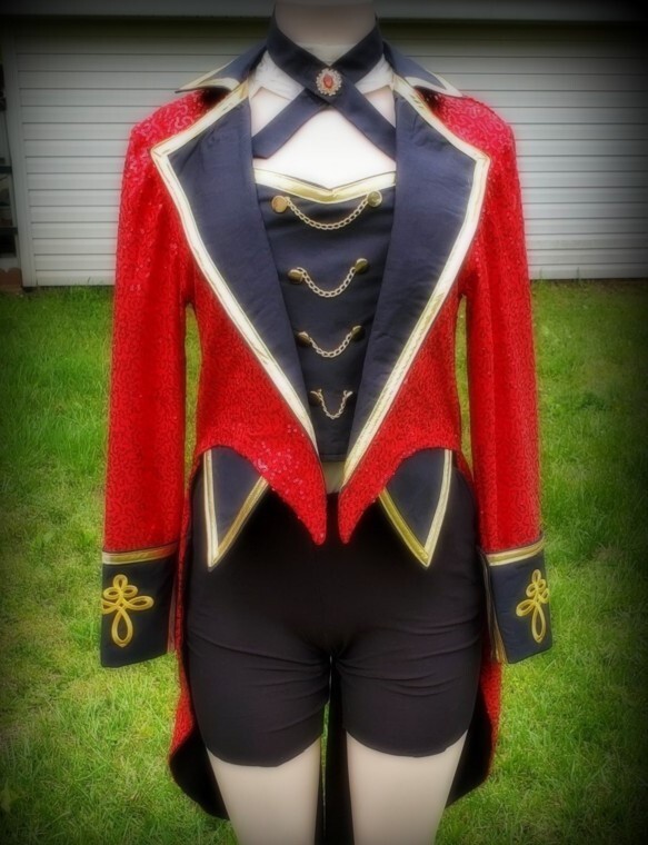 Taylor Swift Style Red Sequins Ringmaster Tailcoat Tour de Force | eBay