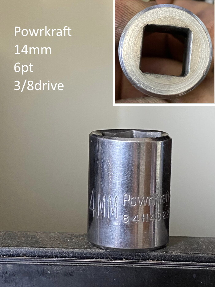 Vintage USA MADE 14mm sockets 1/4 3/8 1/2 drive price each 6pt 12pt | eBay