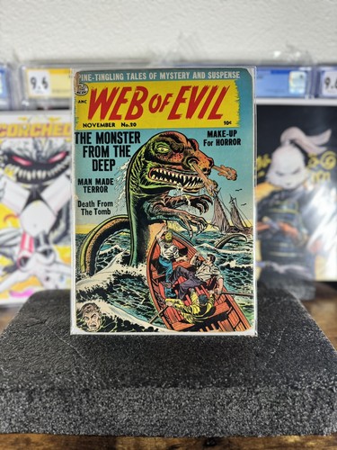 Web of Evil #20 Pre Code Horror (Quality Comics November 1954) | eBay