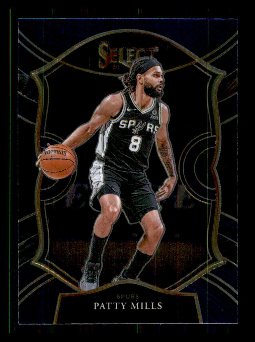 2020 Basketball 2020-21 Panini Select Patty Mills San Antonio Spurs #48 ...