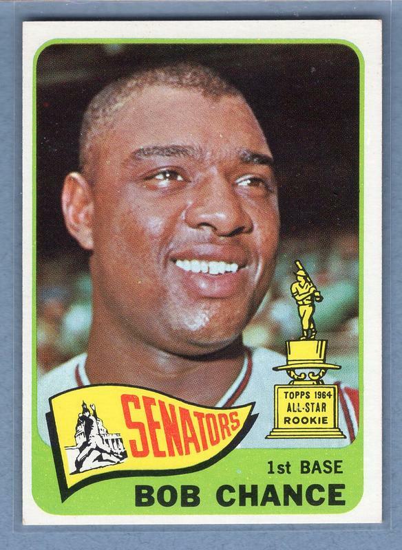 1965 Topps #224 Bob Chance EX-MT GO140 | eBay
