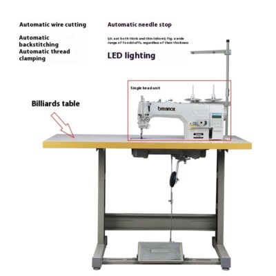 Industrial Computerized High-Speed Automatic Flatbed Sewing Machines ...