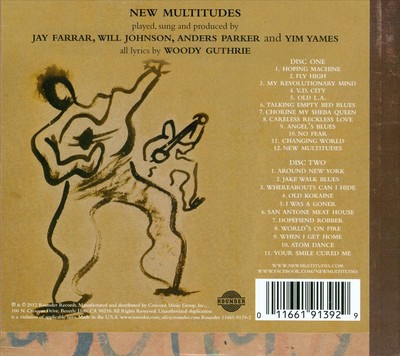 JAY FARRAR / WILL JOHNSON / ANDERS PARKER / JIM JAMES NEW MULTITUDES ...