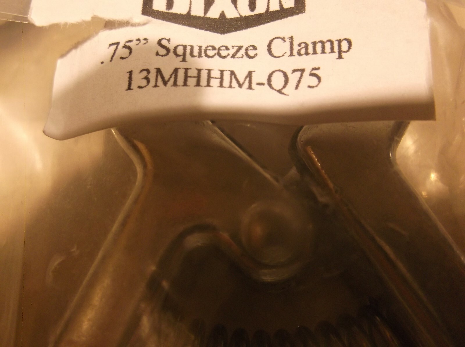 LOT OF 2 DIXON 13MHHM-Q75 .75" SQUEEZE CLAMP | eBay