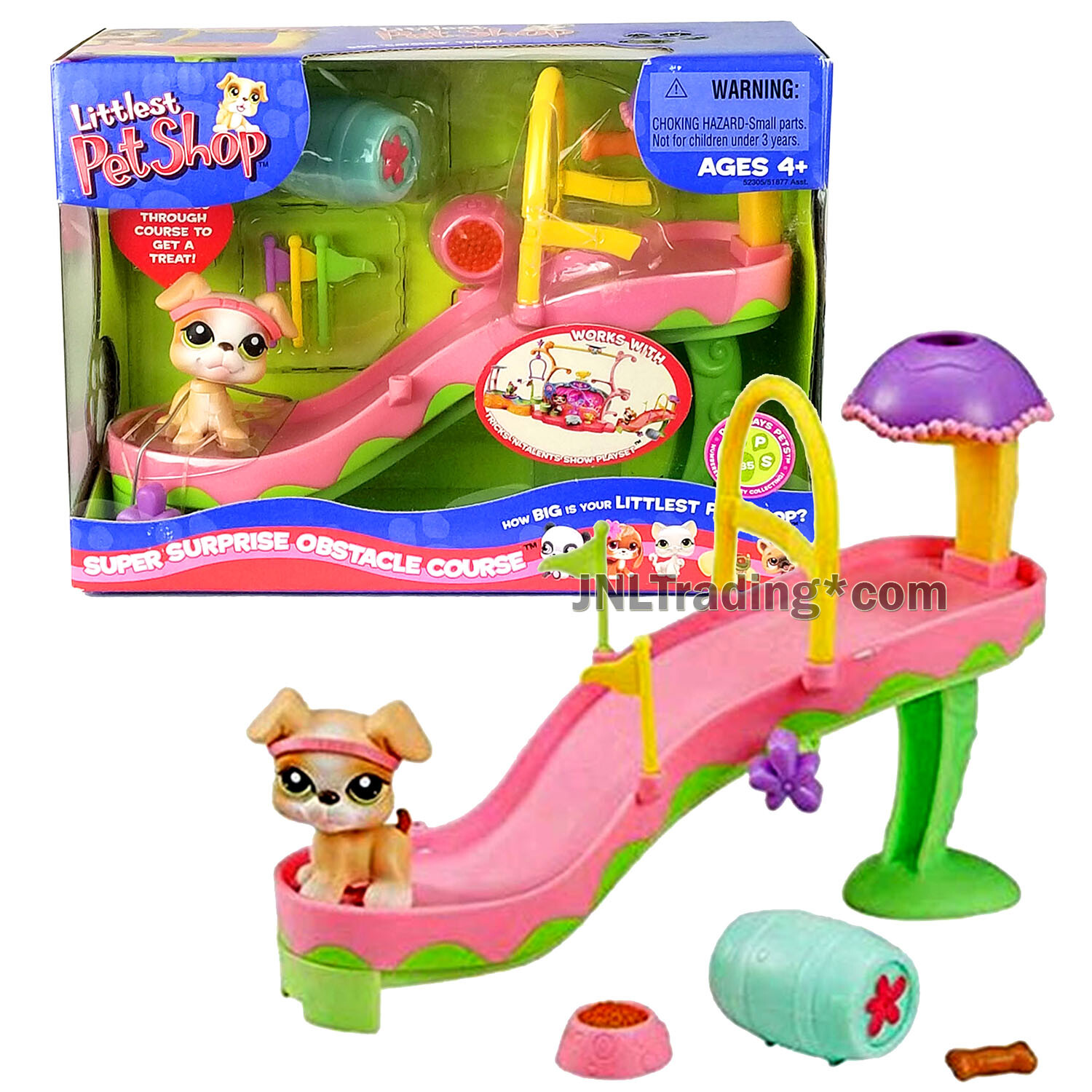 Year 2006 Littlest Pet Shop LPS SUPER SURPRISE OBSTACLE COURSE with ...