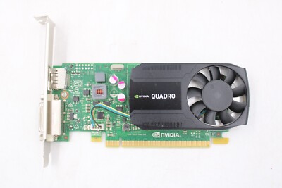 Nvidia Quadro K620 2GB GDDR3 DisplayPort DVI PCIe x16 Graphics Video ...