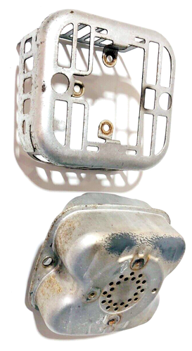 Briggs & Stratton 2 Stroke Gasoline Small Engine, Muffler & Guard OEM ...