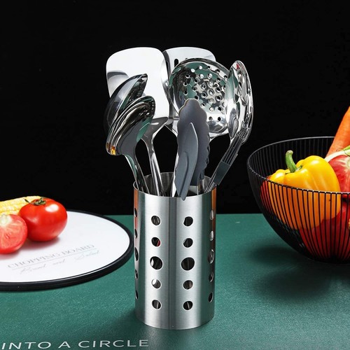 Stainless Steel Cooking Utensils Set, 13 Pieces Kitchen Utensils Set ...
