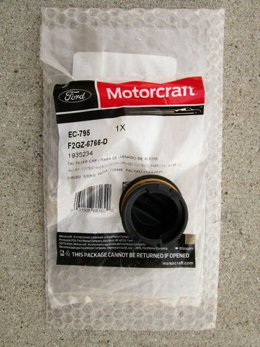 FORD F2GZ-6766-D F2GZ6766D MOTORCRAFT EC-795 EC795 ENGINE OIL FILLER ...