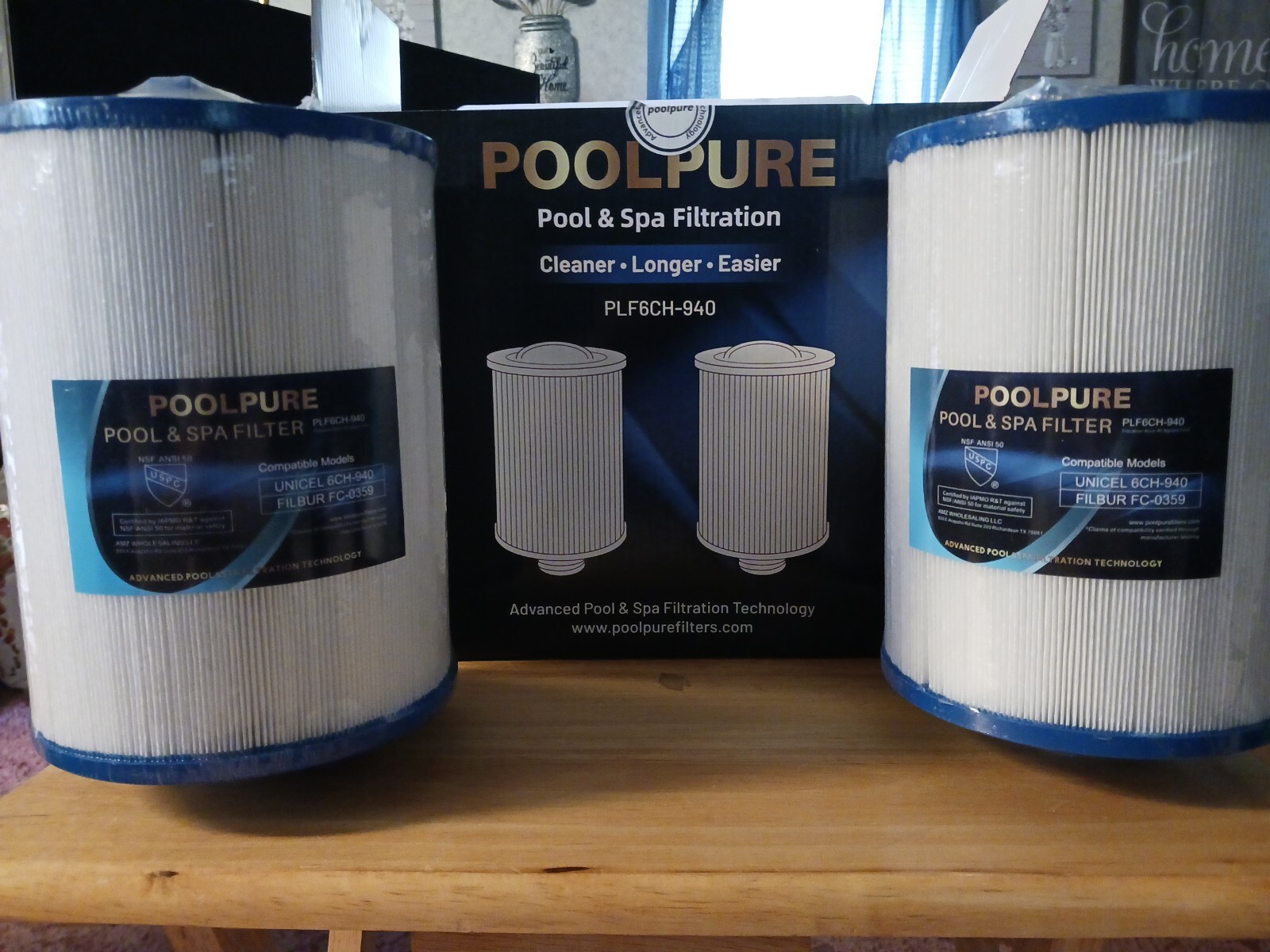 Pool Pure Pool & Spa Filters PLF6CH-940 Lot of 2 | eBay