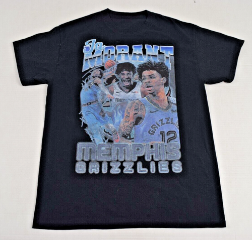 NBA T-Shirt Size S Ja Morant Number 12 Memphis Grizzlies 2019 | eBay