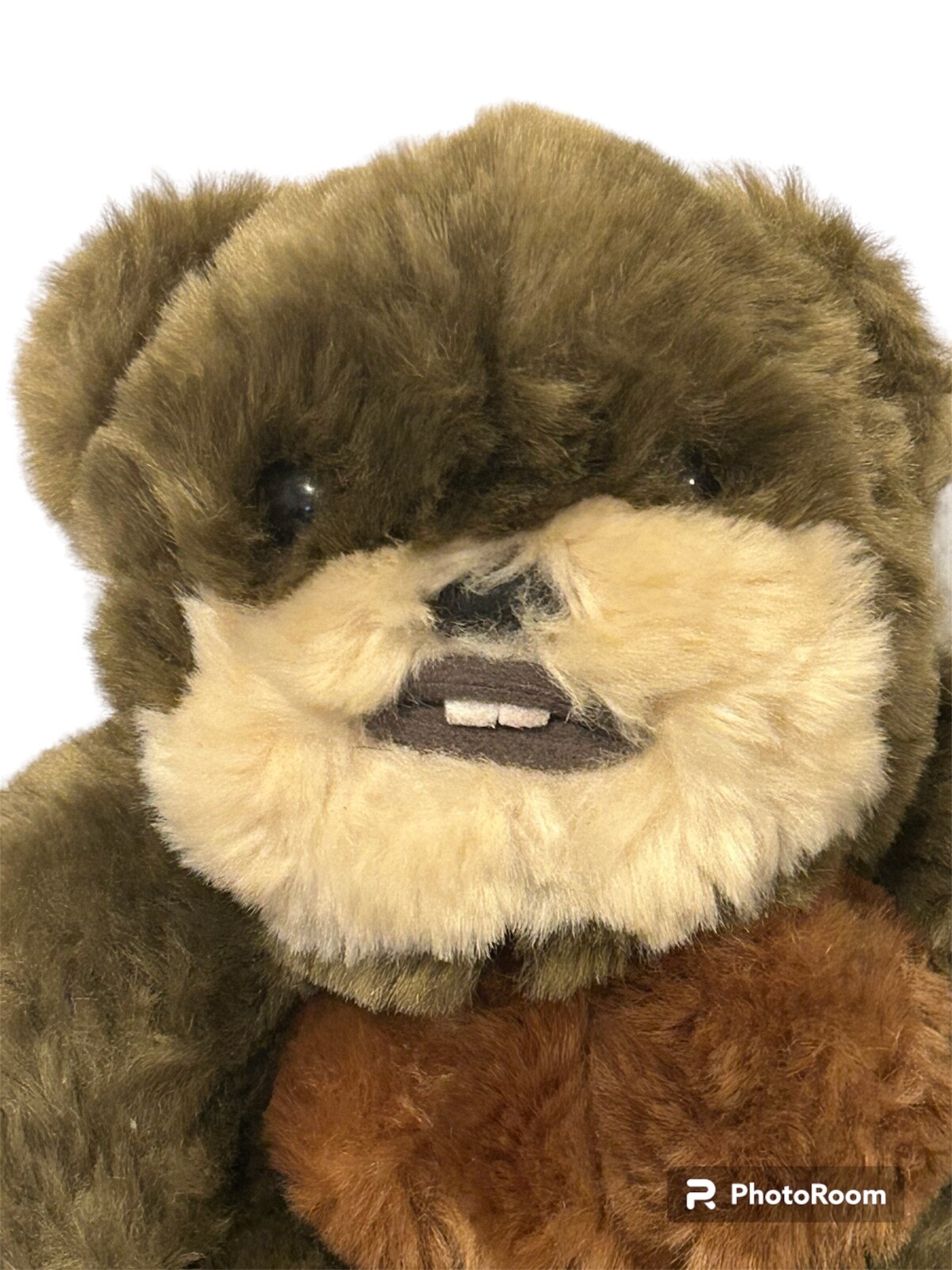 Disney Star Wars Ewok Wicket Plush 9" 2004 teeth No Cape Cute stuffed ...