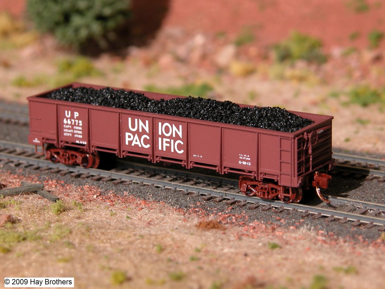 Hay Brothers LUMP (Raw) COAL LOAD - Fits Micro-Trains 40ft GS Gondolas ...