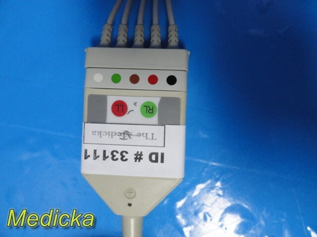 Philips Arrow Med Intra-aortic Balloon Pump (IABP) ECG Trunk Cable;5 ...