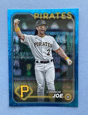 2024 Topps Series 1 Baseball Connor Joe Blue Foil /999 Pittsburgh ...
