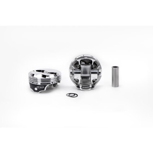 Icon Piston Set IC965.040; 4.165" Bore 7.8cc Dome 2V for Chevy 420 SBC ...