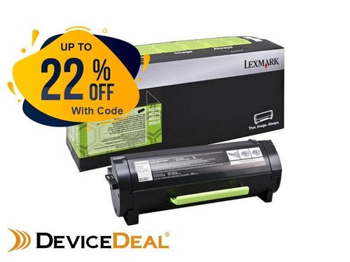 Lexmark 60F3H0E BLACK HIGH YIELD 10K BLACK TONER FOR MX310 MX410 MX511 ...