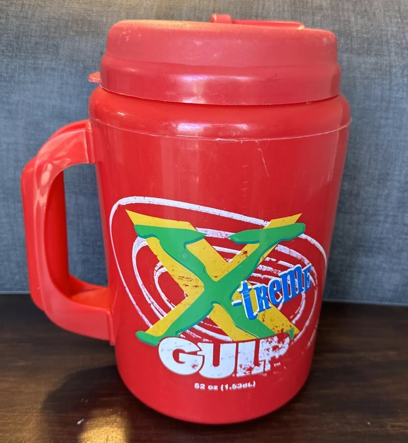 Vintage X-Treme Gulp 7/11 Super Insulated Aladdin 52 oz Drink Travel ...