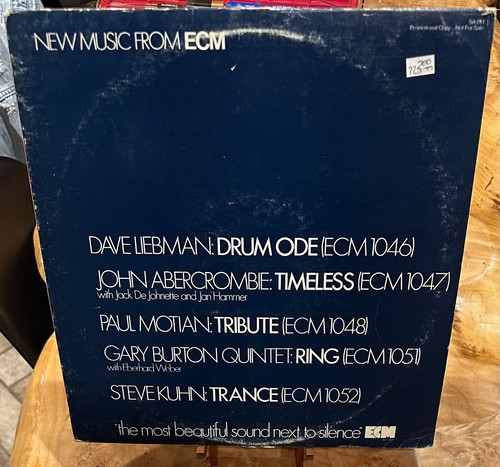New Music From ECM Promotional use sample LP Vinyl Record 1975 Jazz | eBay