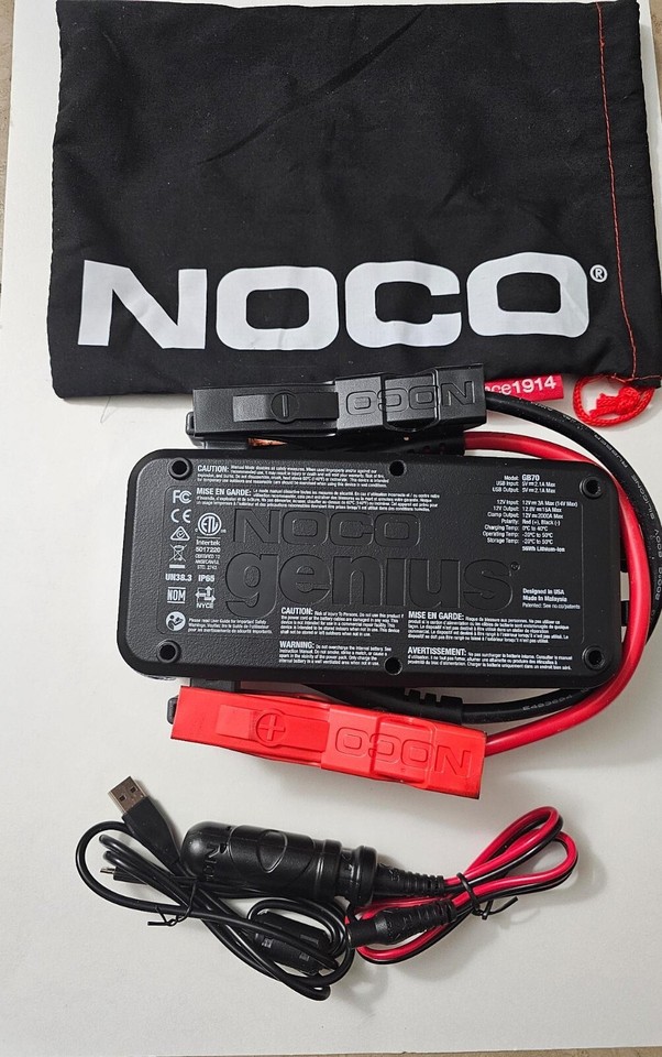 Noco Boost HD GB70 2000A UltraSafe Portable Jump Starter | eBay