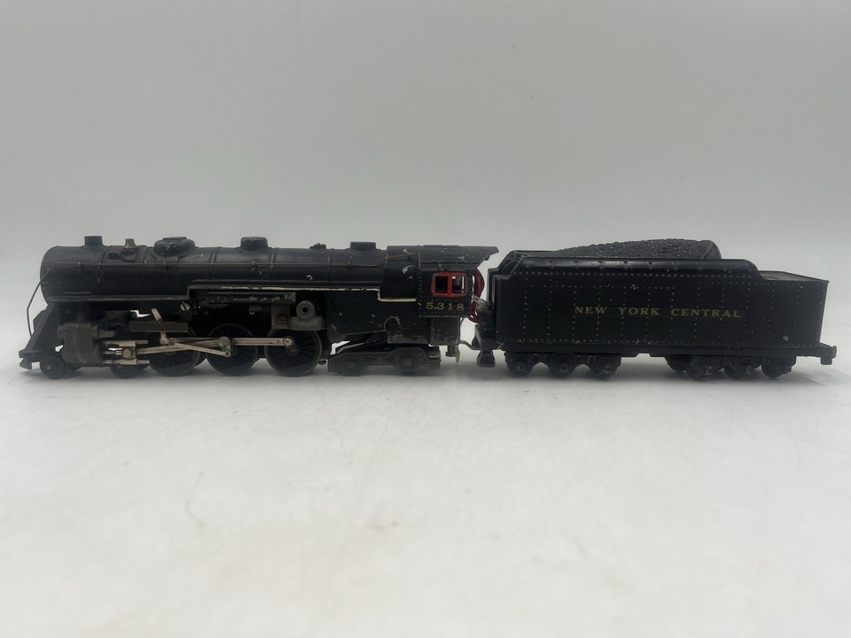 Ho Scale Die Cast 5318 Steam Engine With New York Central Coal Tender ...