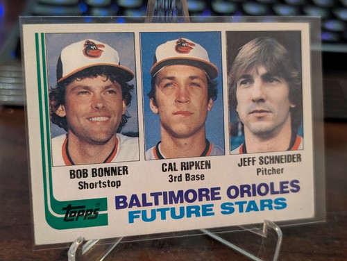1982 TOPPS FUTURE STARS CAL RIPKEN JR RC 21 BALTIMORE ORIOLES Rookie ...