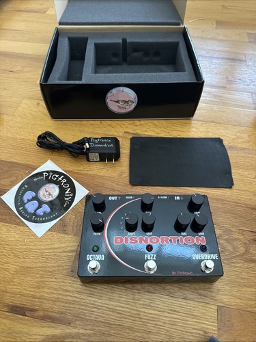 Pigtronix Disnortion OFO Octava / Fuzz / Overdrive Guitar Pedal - Rare ...
