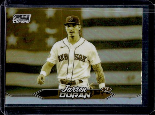 2024 Topps Stadium Club Jarren Duran Chrome Gold Minted Refractor #9 | eBay