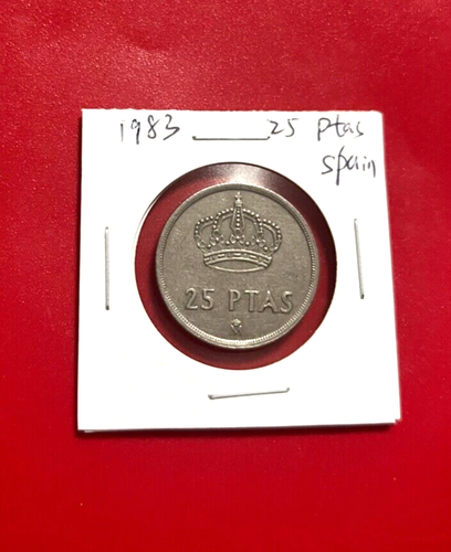 1983 25 PTAS SPAIN COIN - NICE WORLD COIN !!! | eBay