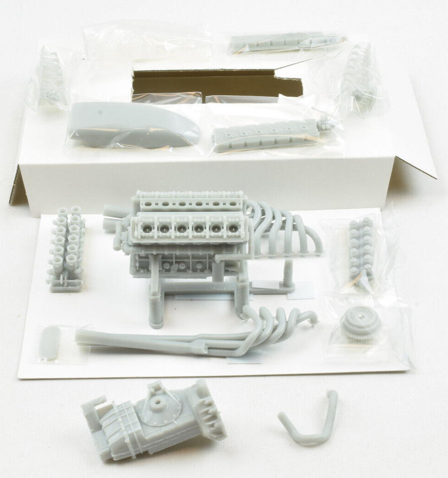 Ebbro Nissan GRX 6000cc V12 Engine - Nissan R382 3D Print Model Engine ...