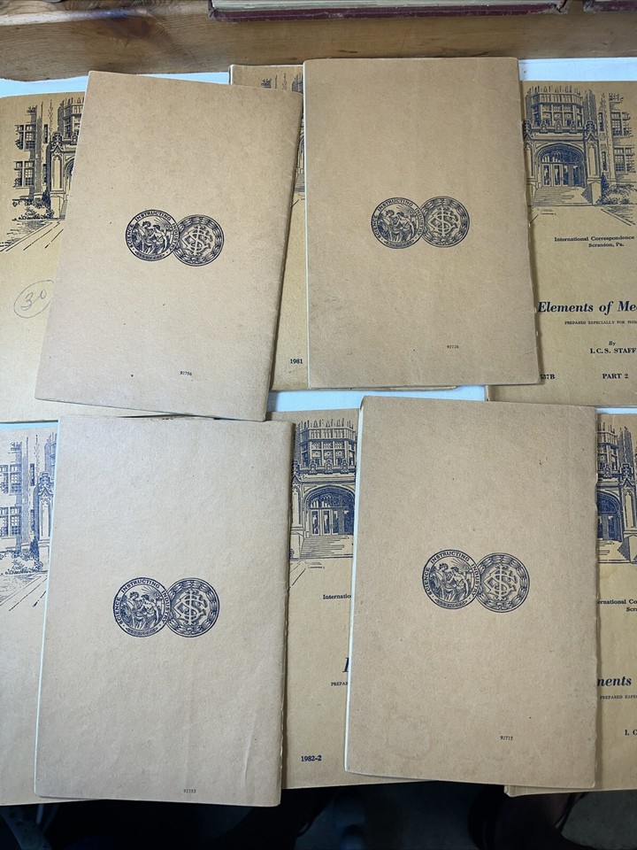 International Correspondence Schools 12 Courses. 1945 - 48 | eBay