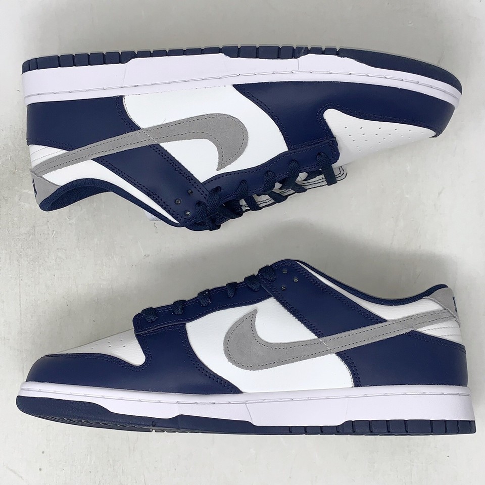 Nike Dunk Low Midnight Navy Blue Sneaker, Size 14 BNIB FD9749-400 | eBay