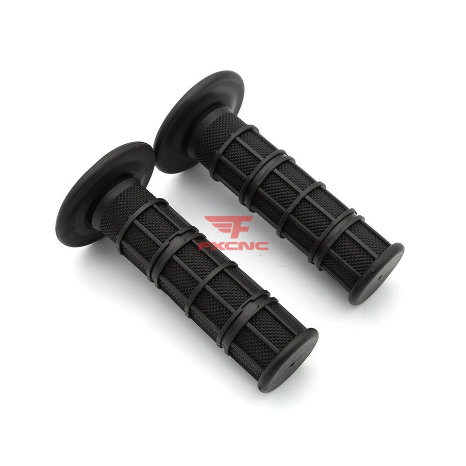 For 7/8" 22mm Universal Pivot Dirt Bike Rubber Hand Handle Bar Grips ...