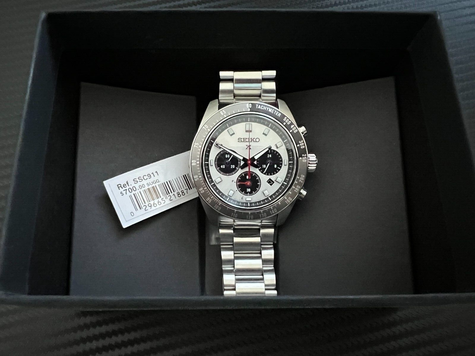 SEIKO SSC911 Prospex Speedtimer Solar Chronograph SSC911-MINT | eBay