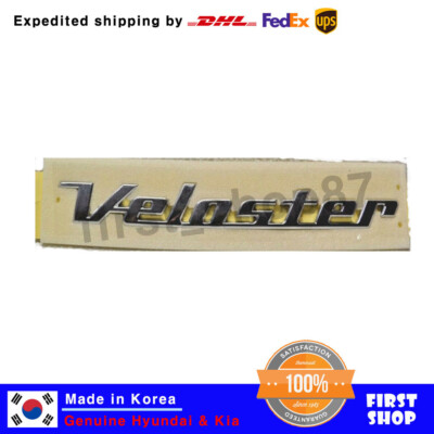 NEW OEM 863102V000 Rear 'Veloster' Logo Emblem Badge For Hyundai ...