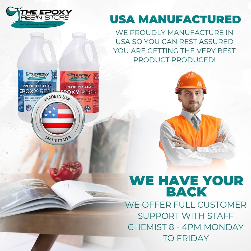 Epoxy Resin Store, two part kit, easy mixing, crafts, tabletop epoxy- 1 ...