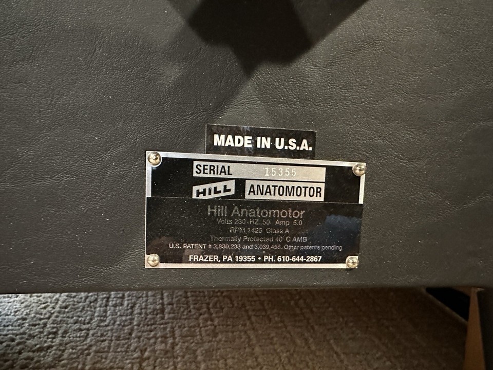 Hill Anatomotor Chiropractic Intersegmental Traction Massage Roller ...