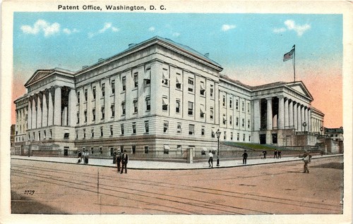 US Patent Office Washington DC Department of the Interior Building Pate ...
