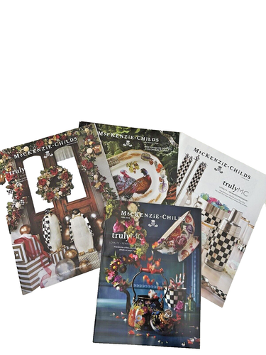 Lot of 4 Vintage MacKenzie Childs Catalogs 2018 2019 | eBay