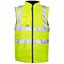 High Visibility Body Warmer Fleece Reversible Vis Viz Waterproof Gilet ...