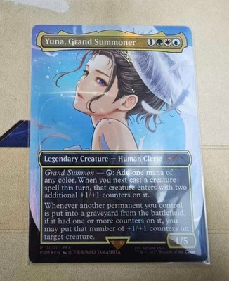 🦷MAGIC THE GATHERING MTG - YUNA, GRAND SUMMONER - FINAL FANTASY FOIL ...